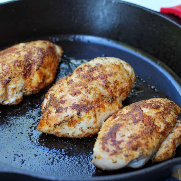 Cast Iron Skillet Chicken Breast - Savas Kitchen