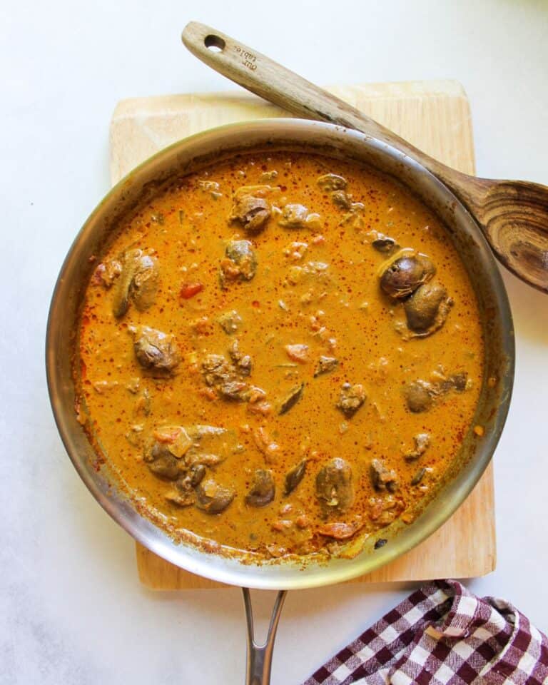 Chicken liver curry - Savas Kitchen