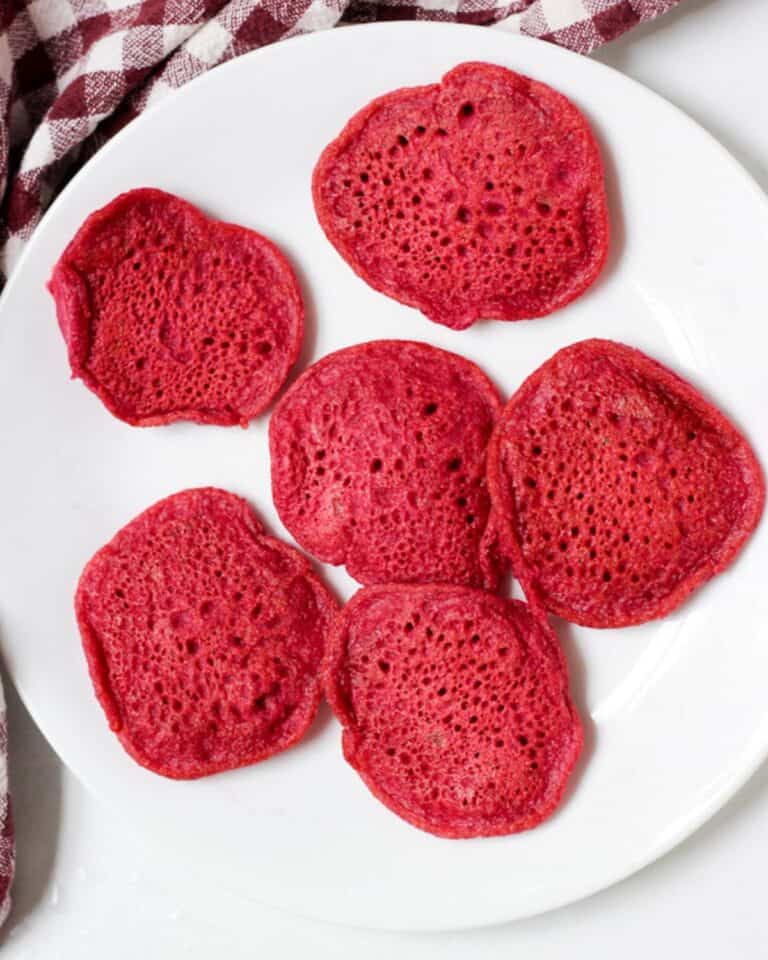 Pink Beet Pancakes - Savas Kitchen