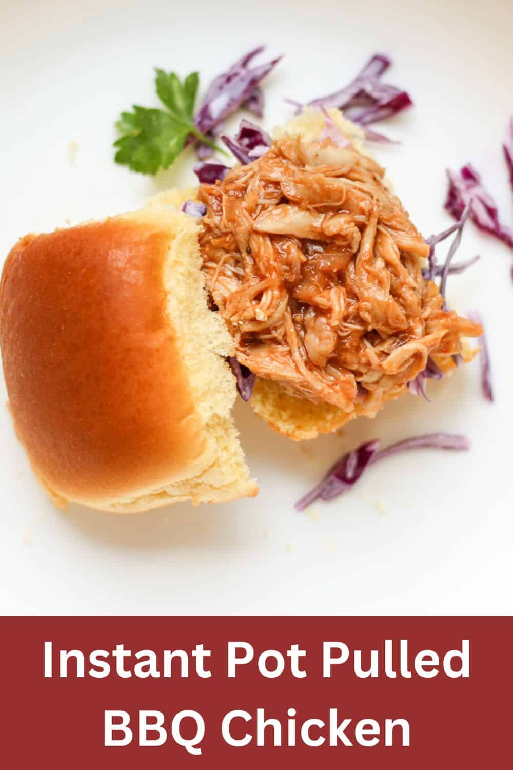 Instant Pot Pulled BBQ Chicken Thighs - Savas Kitchen
