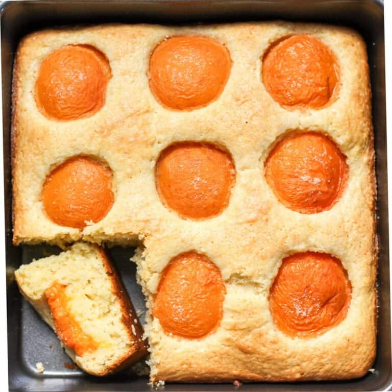 Easy Apricot Cake - Savas Kitchen