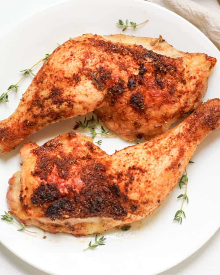 Easy Roasted Chicken Quarters - Savas Kitchen