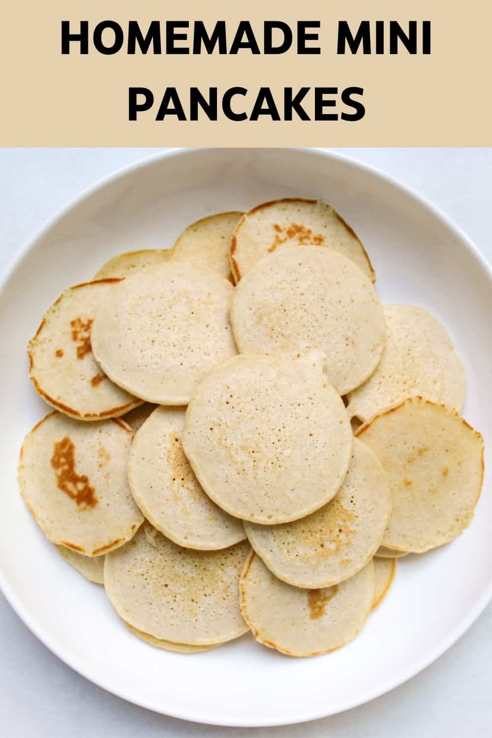 Mini Pancakes - Savas Kitchen