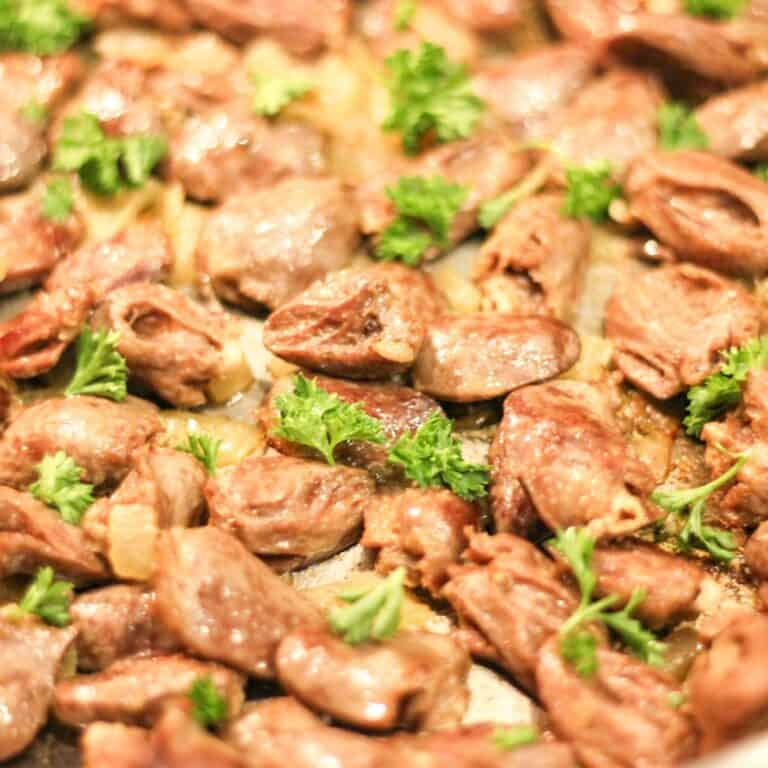 Best Fried Chicken Hearts Recipe - Savas Kitchen