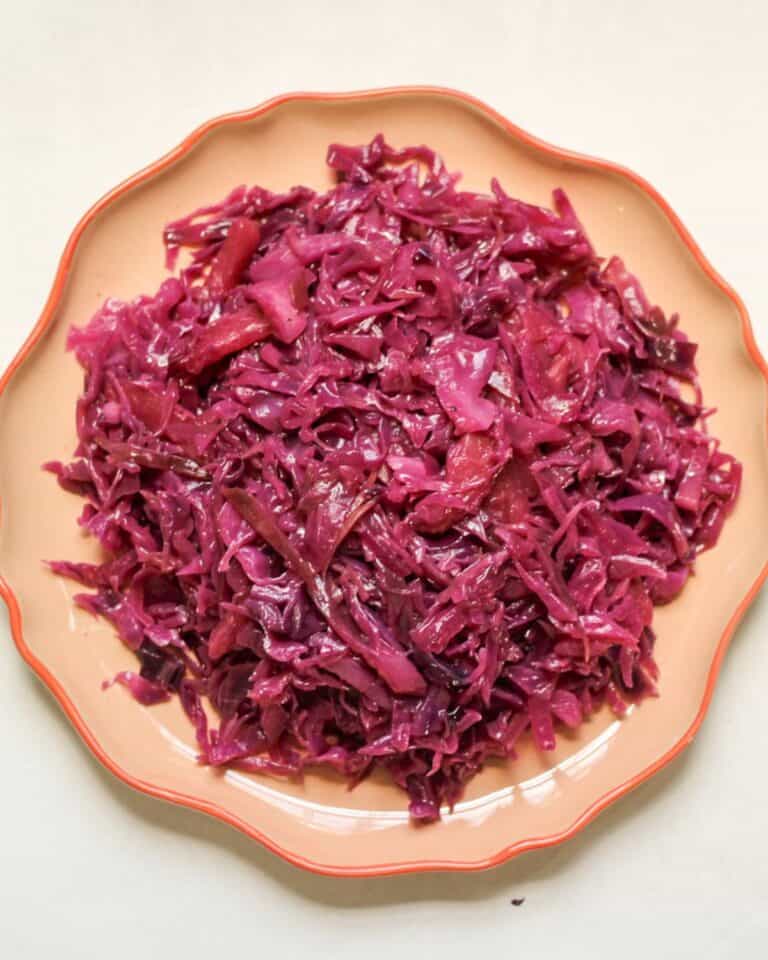 Slow-Braised Red Cabbage (German-Style With Apples And Vinegar) - Savas ...