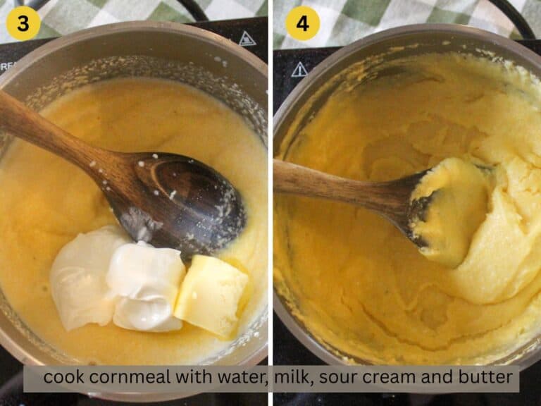 Banosh (Ukrainian Cornmeal Porridge with Pork Belly and Cheese) - Savas ...
