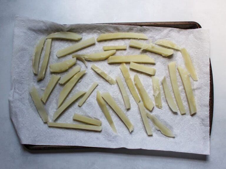 How to Make and Freeze Homemade French Fries (From Scratch) - Savas Kitchen