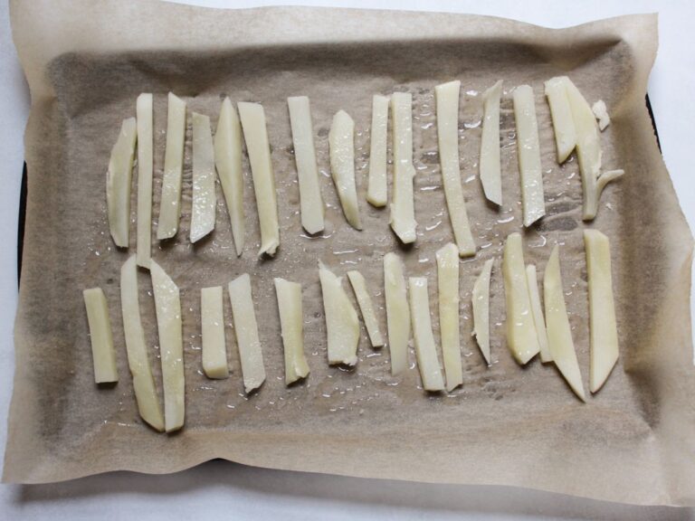 How to Make and Freeze Homemade French Fries (From Scratch) - Savas Kitchen