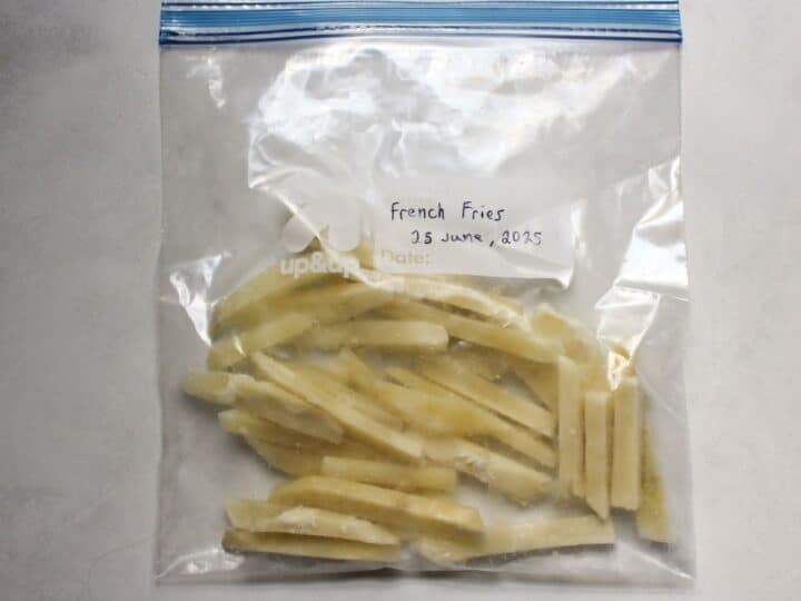 How to Make and Freeze Homemade French Fries (From Scratch) - Savas Kitchen