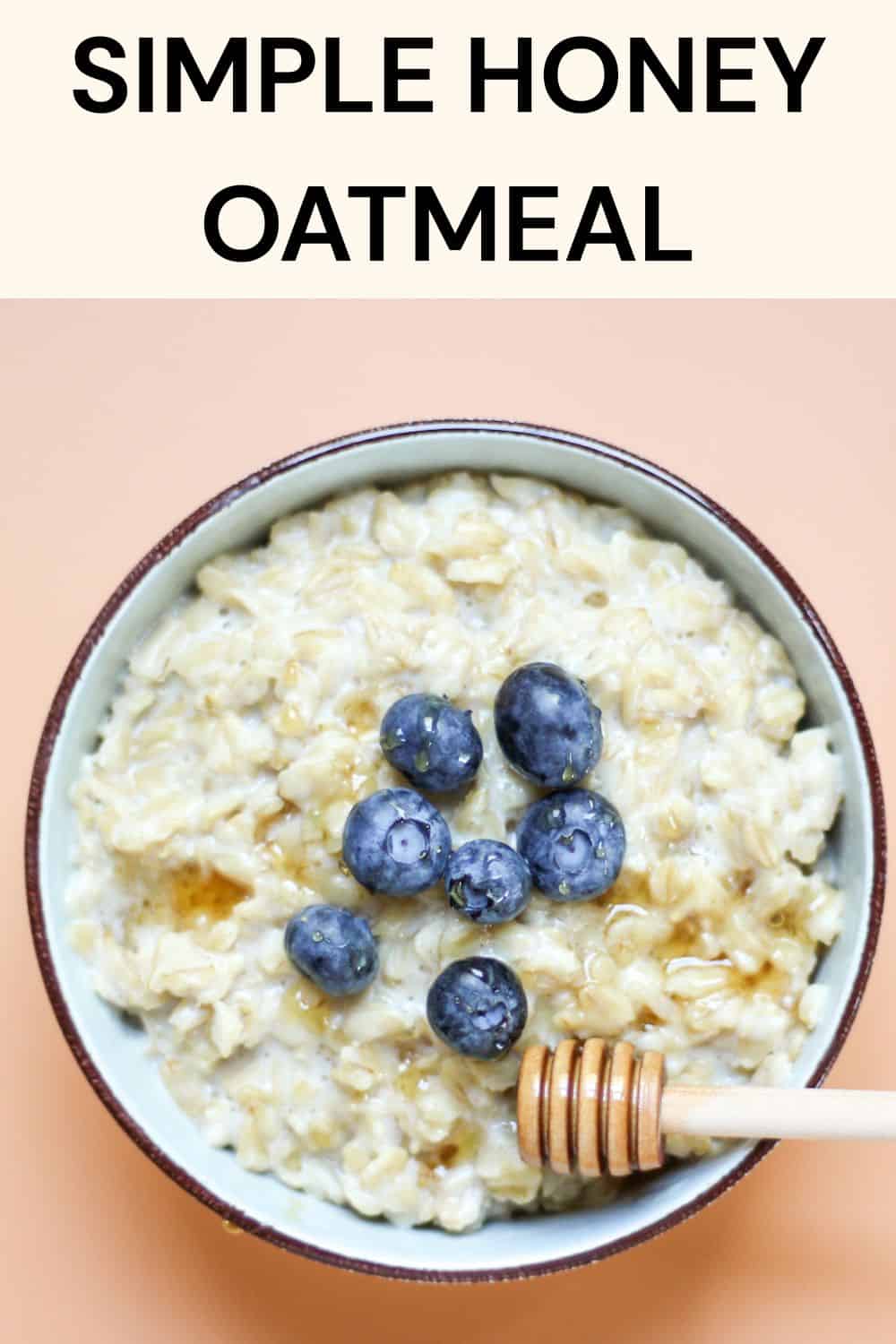 Simple Honey Oatmeal (Better Than Instant) - Savas Kitchen